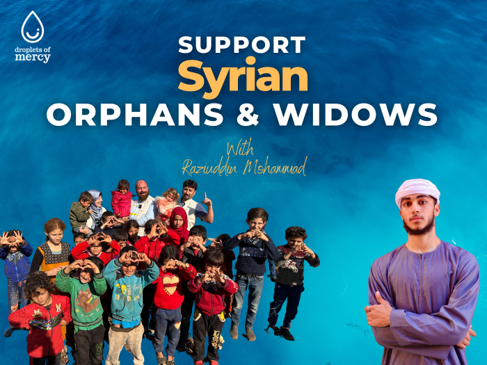 Support Syrian Orphans & Widows with Raziuddin Mohammad | LaunchGood | LaunchGood